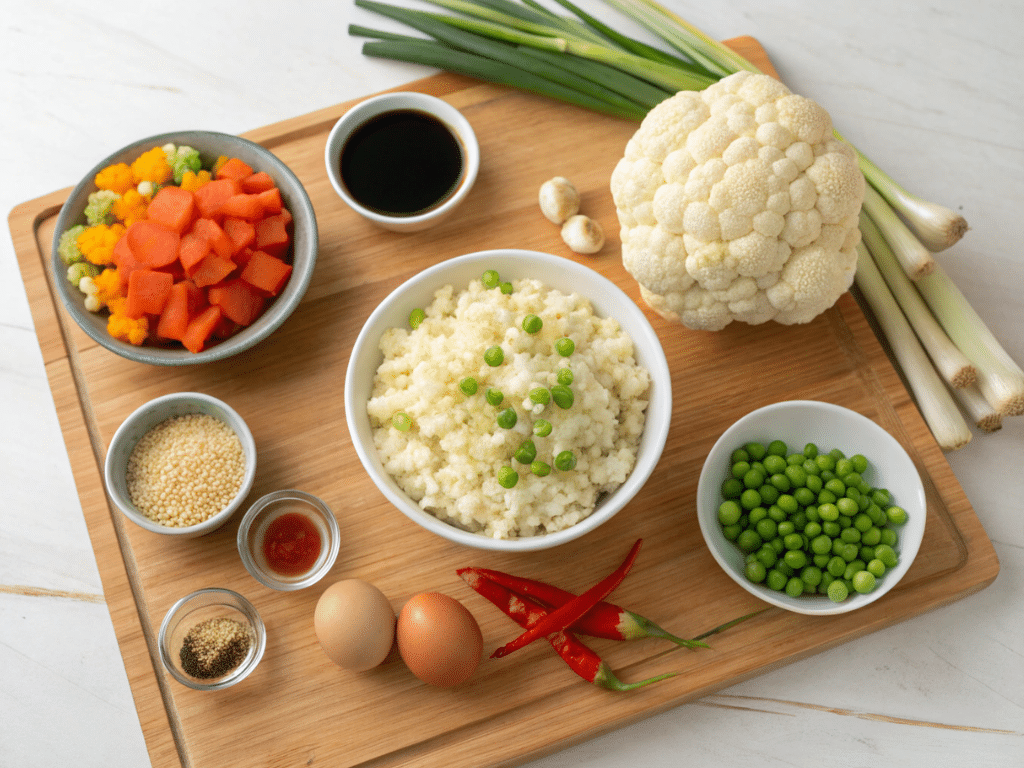 Cauliflower Rice Stir Fry Recipe