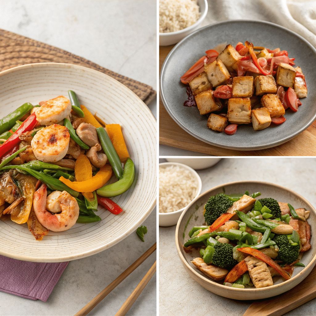 Garlic Ginger Chicken Stir Fry | Easy Weeknight Dinner