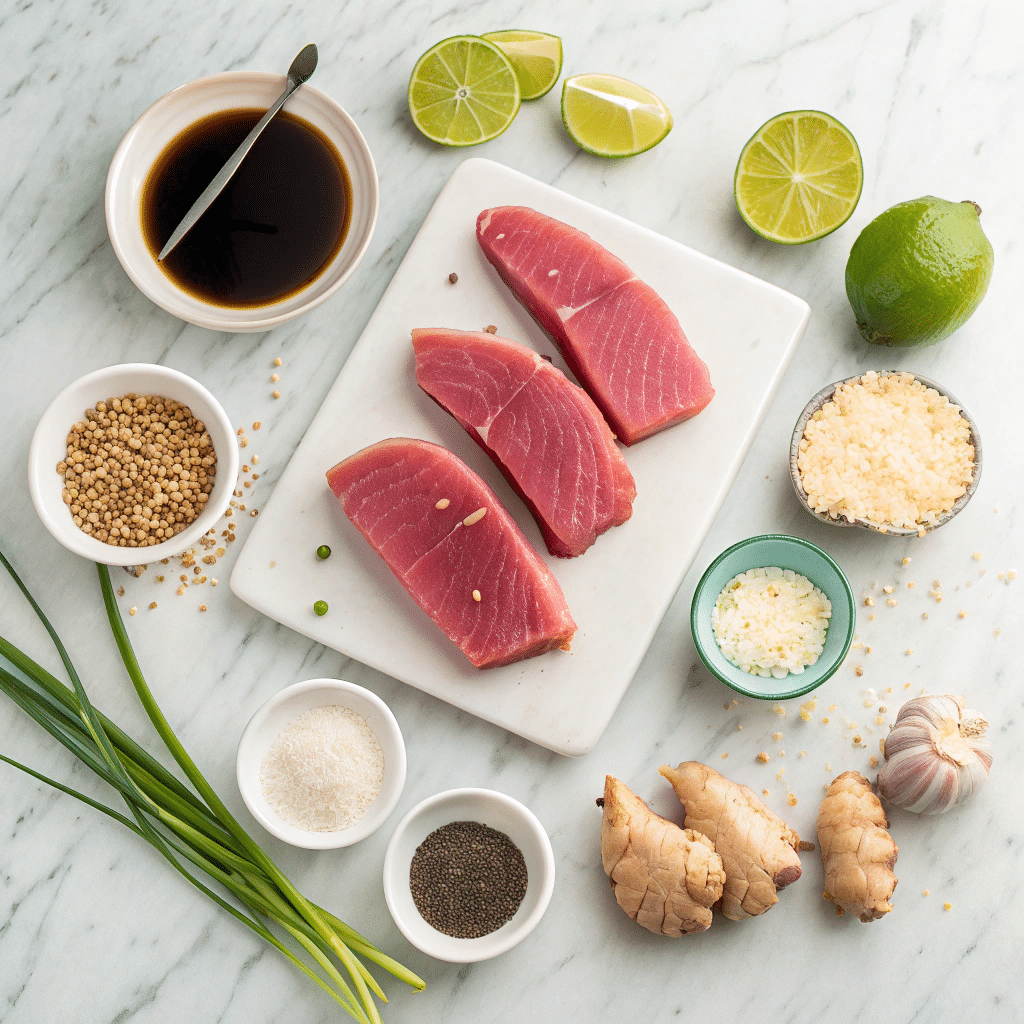 Seared Tuna with Sesame Crust | Easy Ahi Tuna Recipe