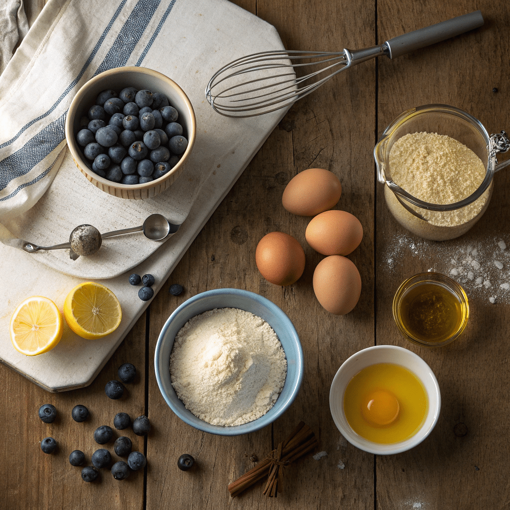 Almond Flour Blueberry Muffins Recipe