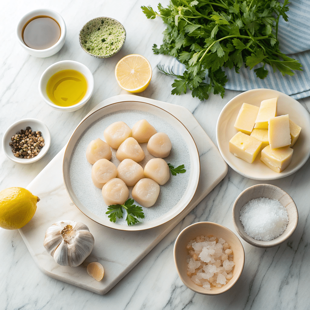 Seared Scallops with Lemon Butter Recipe